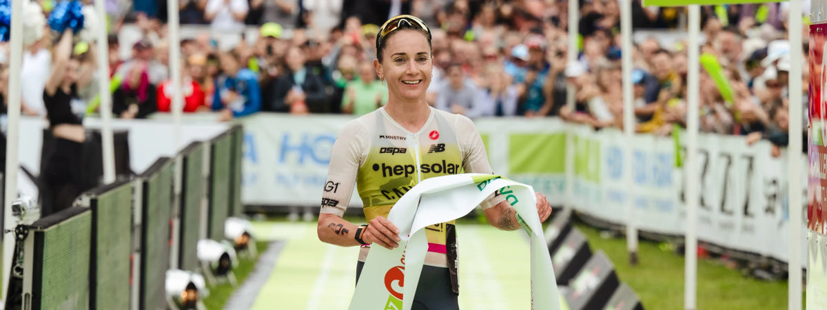 Challenge Roth Laura Philipp Platz 2 mit Sportkopfhörern